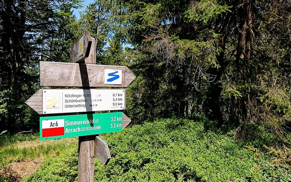 Wanderweg Beschilderung: günstig & schnell drucken